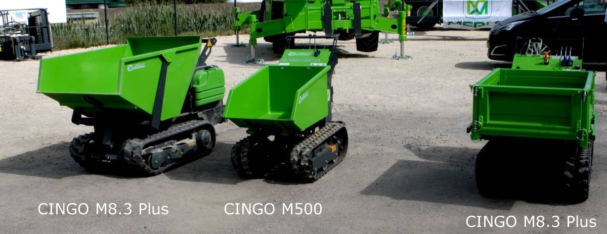 Transporteur sur chenilles multifonction CINGO M8.3 Plus de MERLO, mini ...